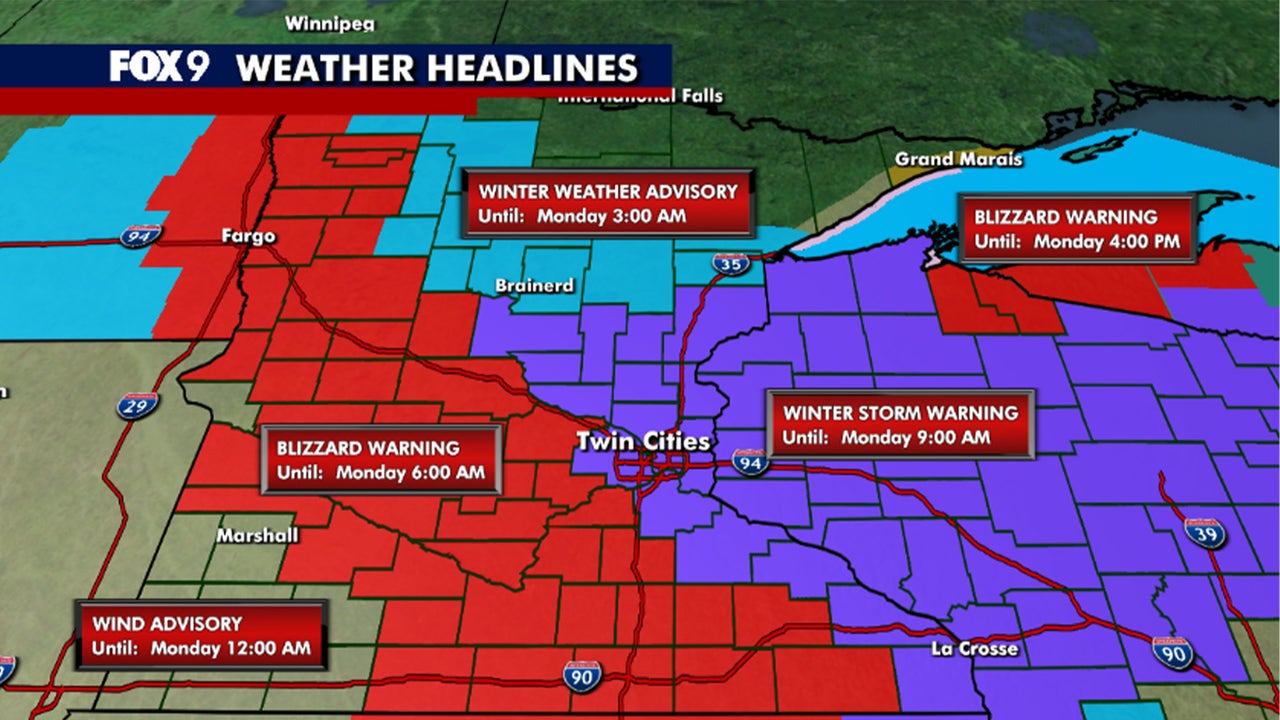 Live weather updates: Blizzard warning, winter storm warning in effect ...