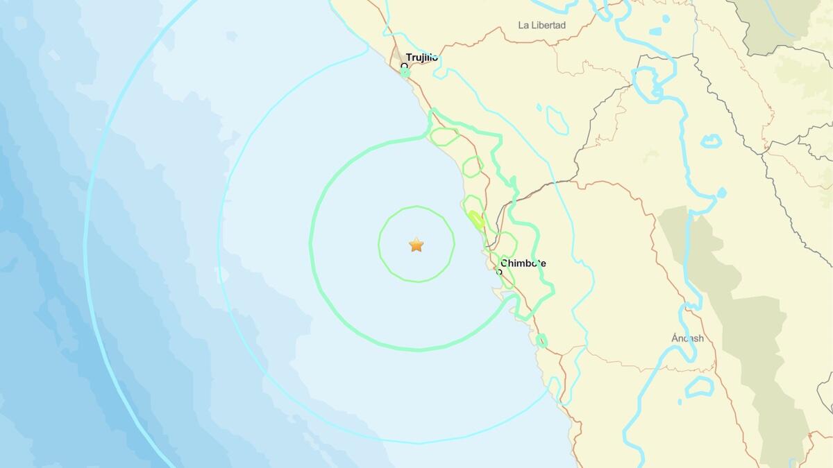 6.2 magnitude earthquake reported