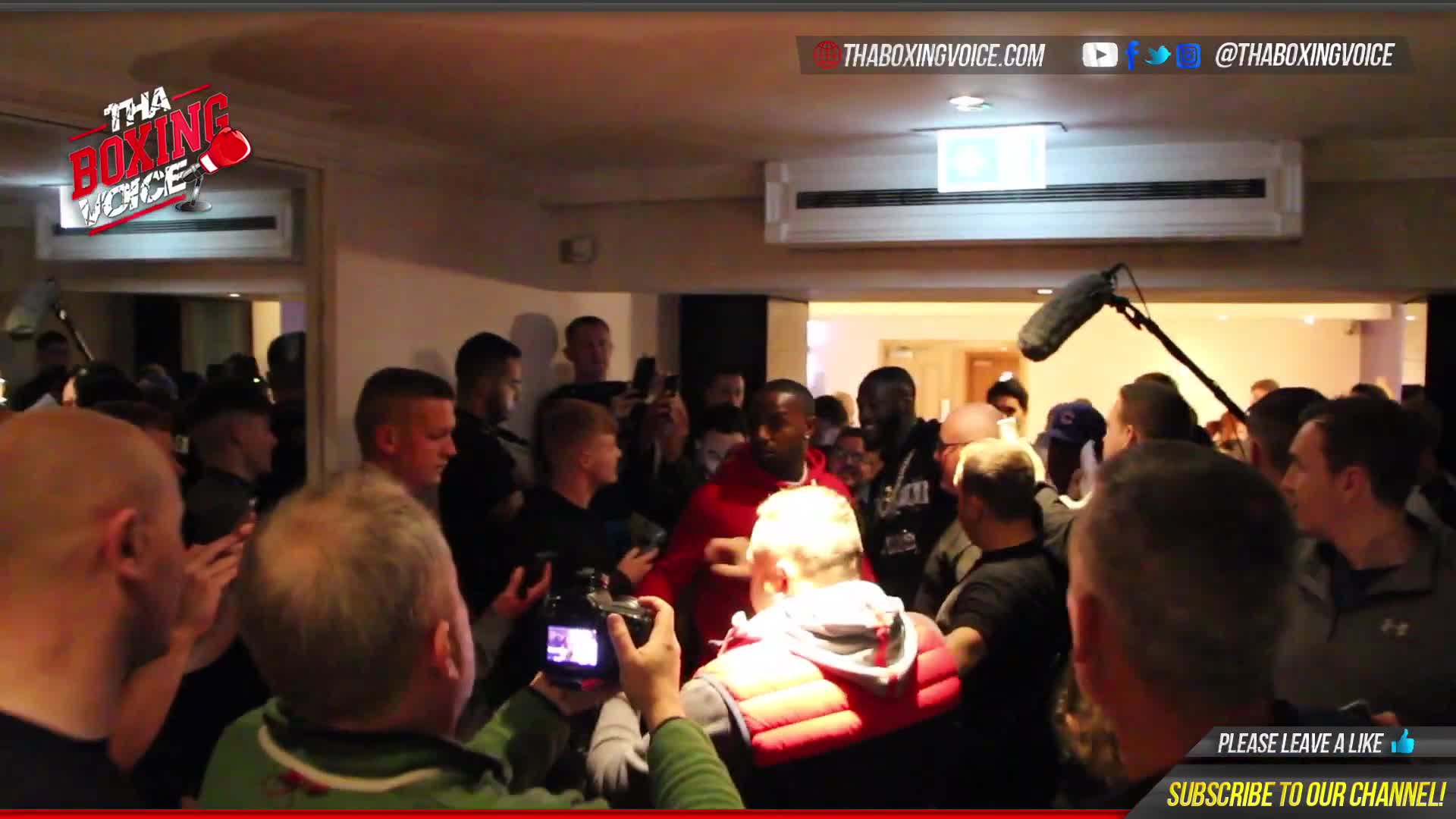 🚨Deontay Wilder Crashes Tyson Fury Weigh ins and almost Come to Blows ...