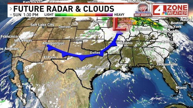 Arctic front to bring big temperature drop and strong winds to San ...