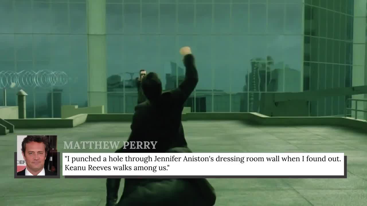 The beef between Matthew Perry and Keanu Reeves ran deep