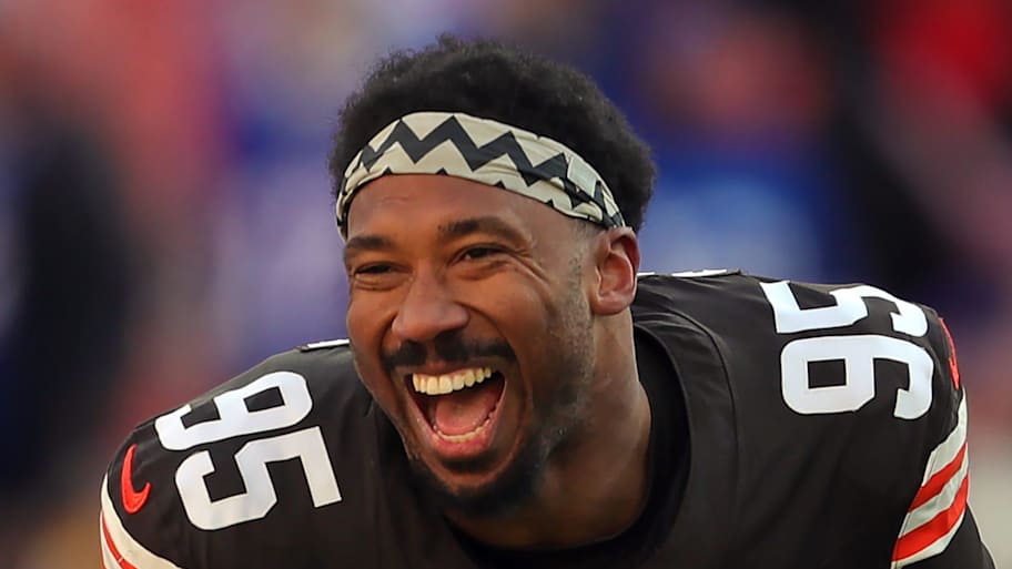 Ravens player hilariously begs Browns' Myles Garrett to save Baltimore ...