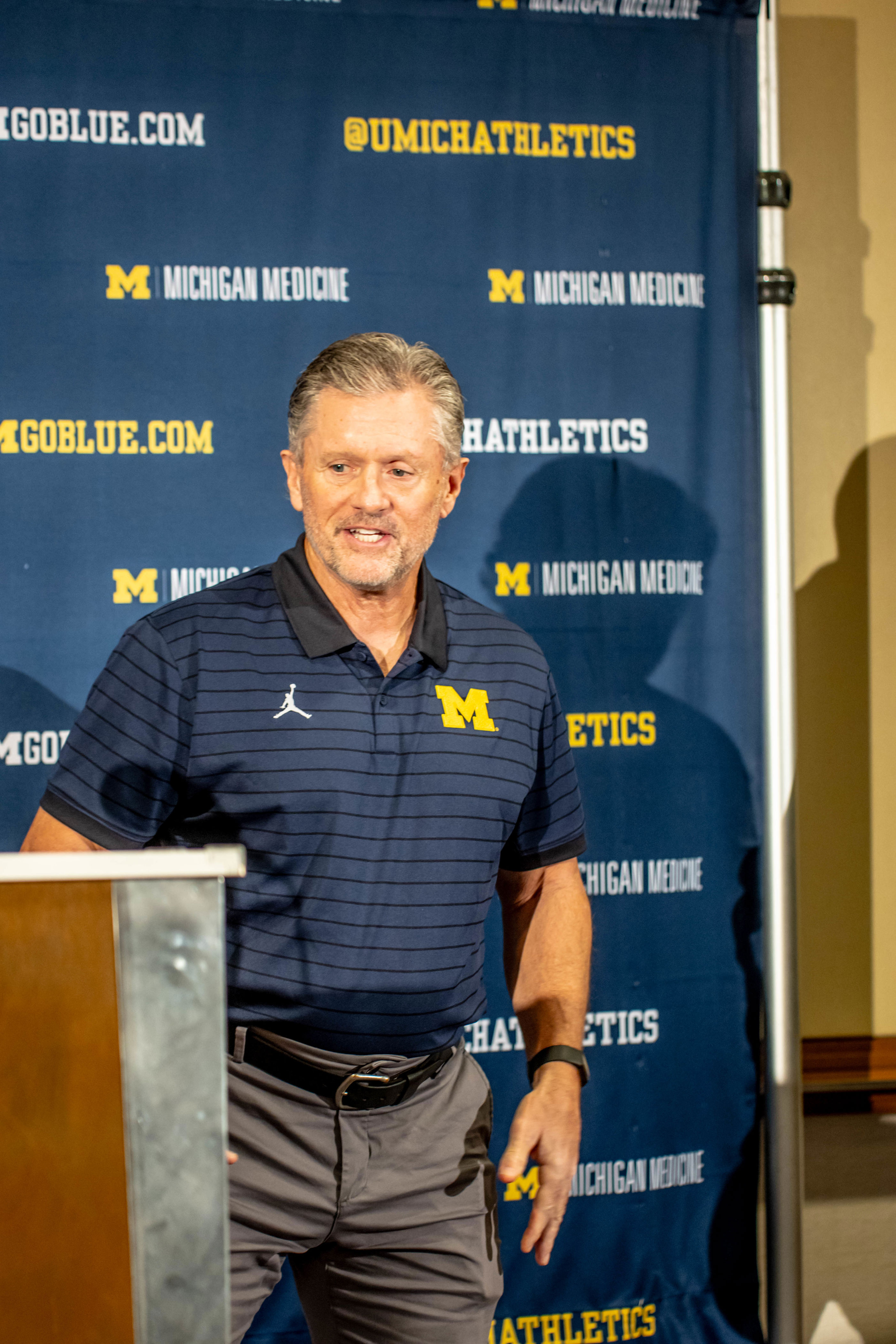 Kyle Whittingham met with one Michigan football player before anyone