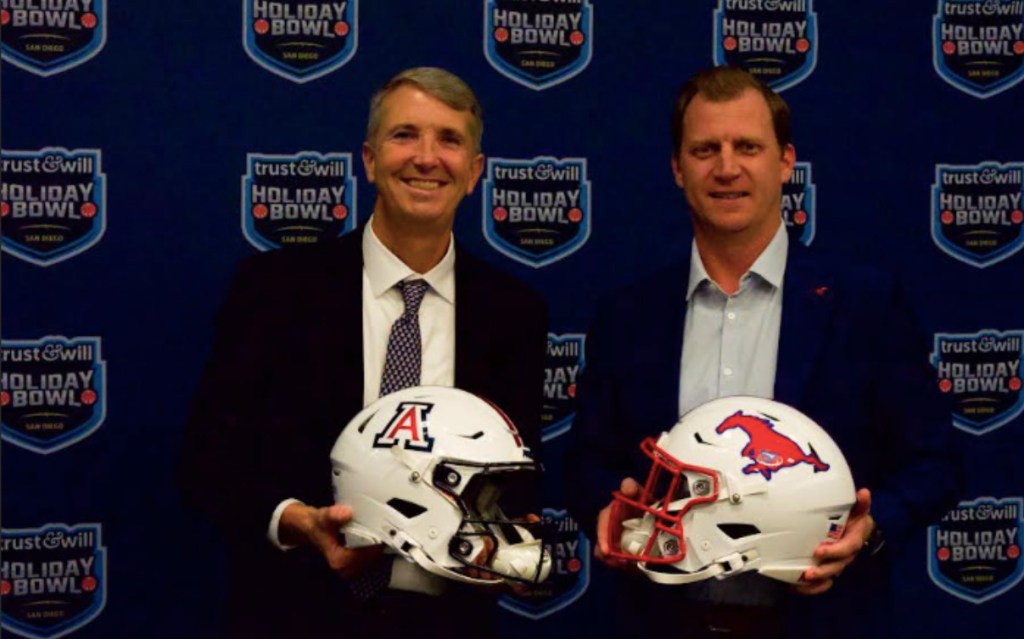 Despite bowl game uncertainty, Holiday Bowl coaches make case for ...
