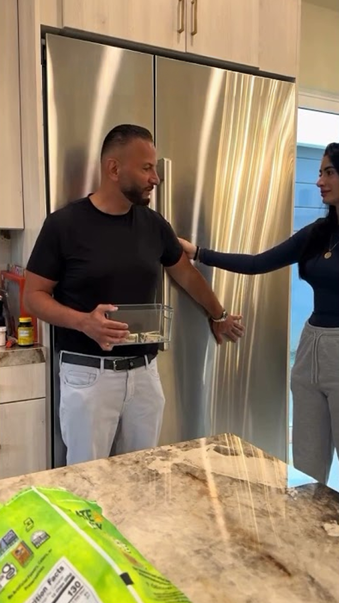 When dad wants to save money