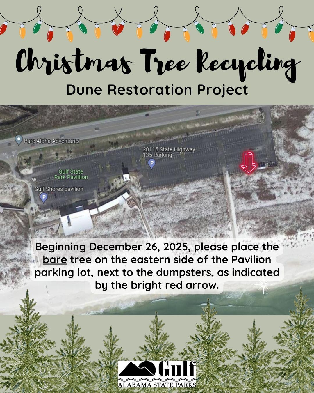 Christmas trees can be recycled in Baldwin County
