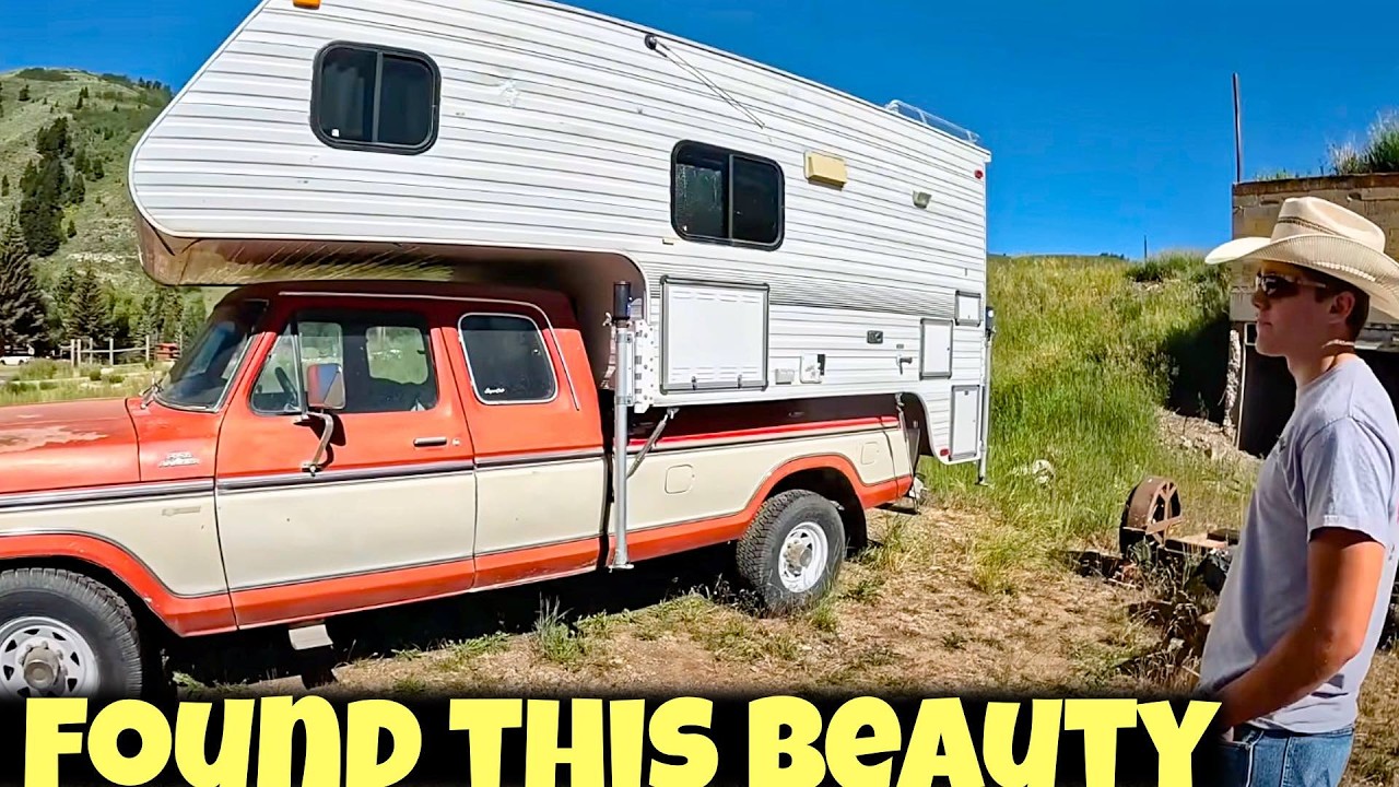 Découverte d’un Ford F-250 vintage au Wyoming