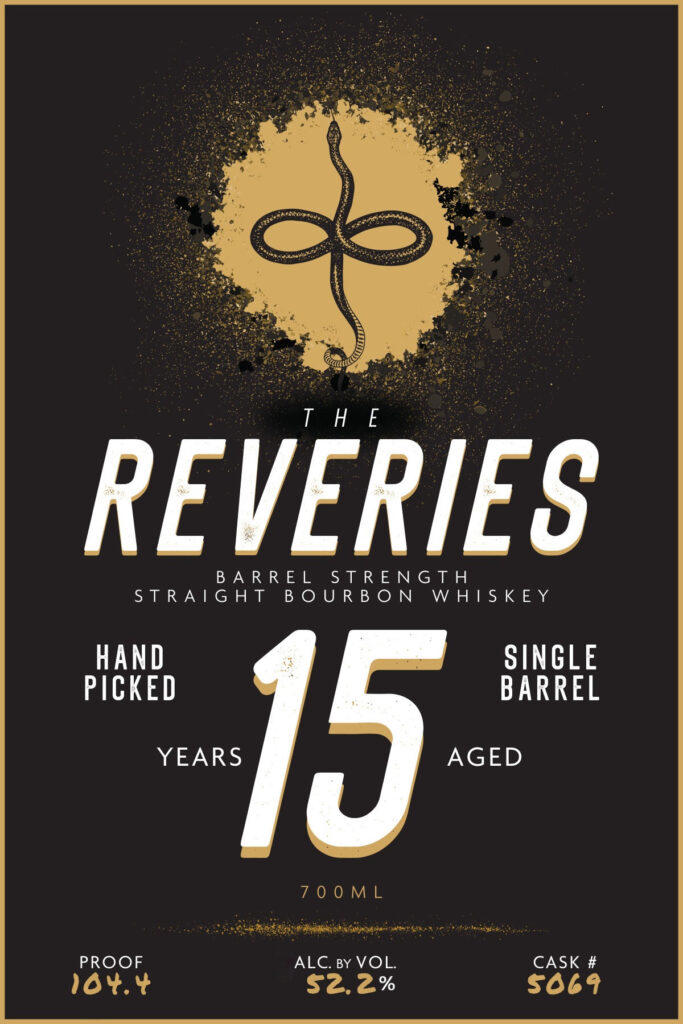 The Reveries hand-picked single barrel 15 year barrel strength straight ...