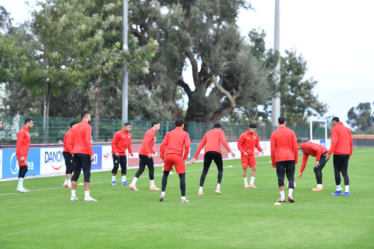CAN 2025 : Lekjaa présent lors de la dernière séance d'entrainement des ...