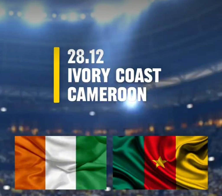 AFCON 2025: Where to watch Ivory Coast vs Cameroon live tonight