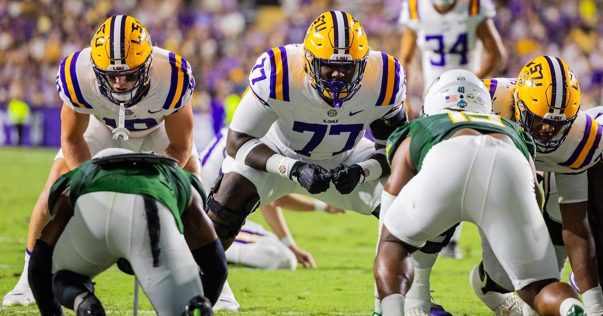 LSU OT Ory Williams plans to enter NCAA transfer portal