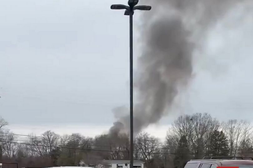 New Jersey helicopter crash as 'two collide mid-air' as one seen ...