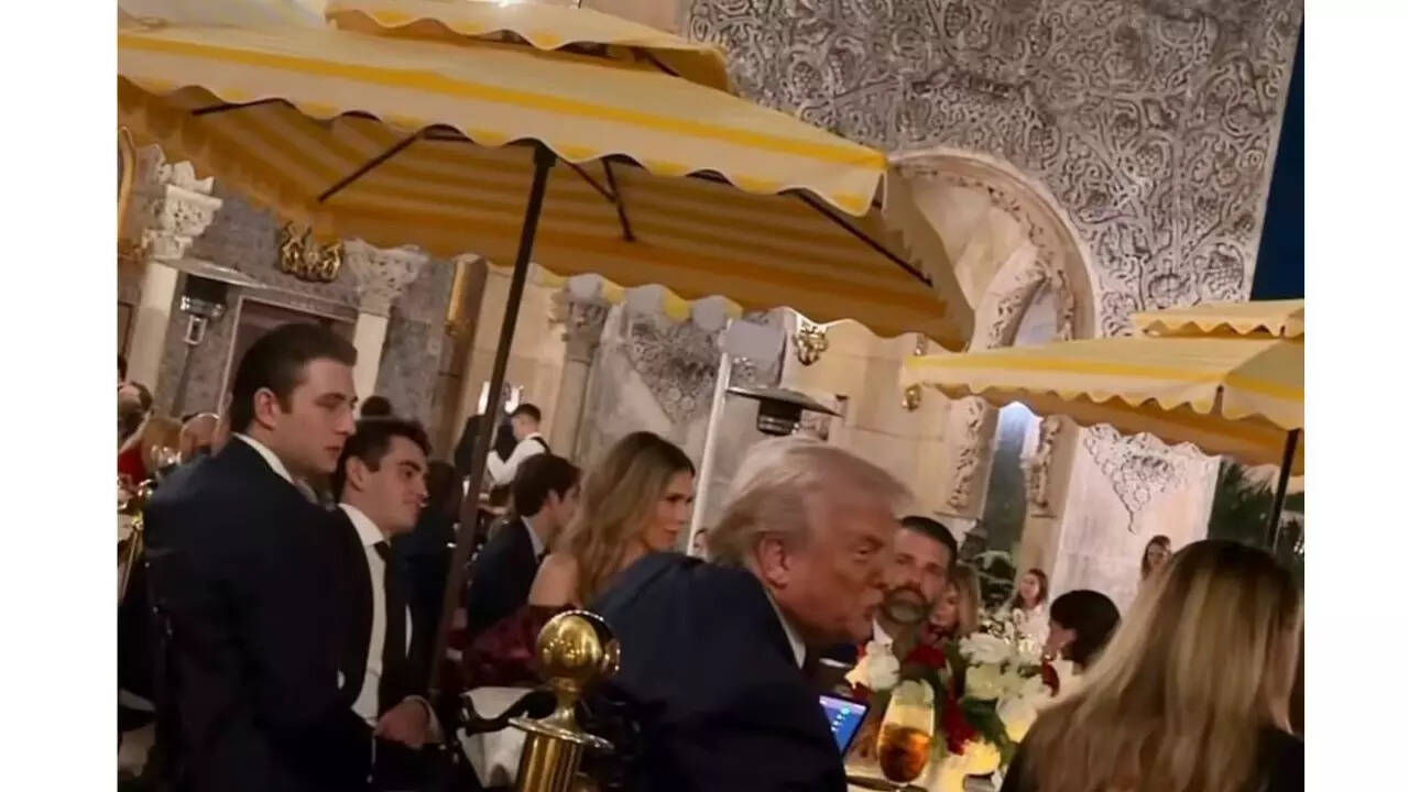 After the storm: Barron Trump spotted at Mar-a-Lago weeks after Tate ...
