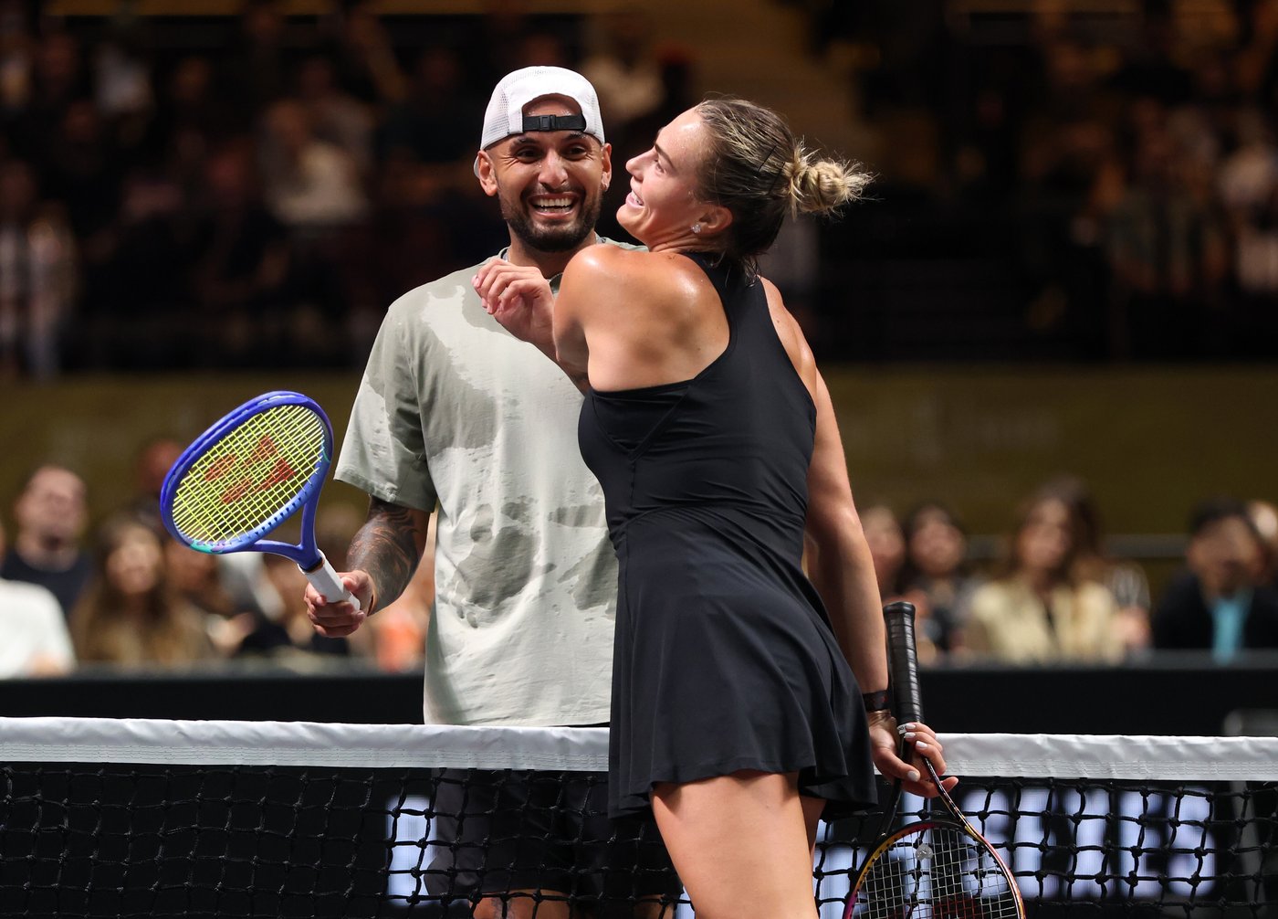 Kyrgios beats Sabalenka in latest 'Battle of the Sexes' in tennis