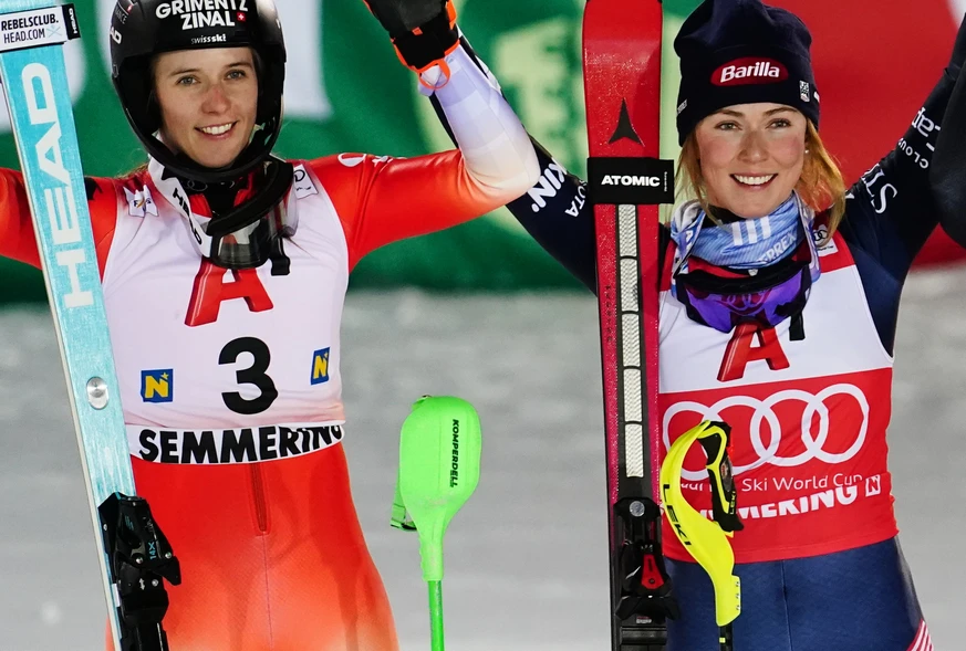 Rast verpasst Sieg nur knapp – überragende Shiffrin gewinnt auch 5 ...