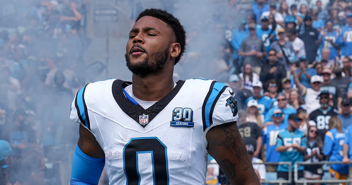 Ja’Tavion Sanders injury update: Dave Canales reveals Panthers TE broke ...