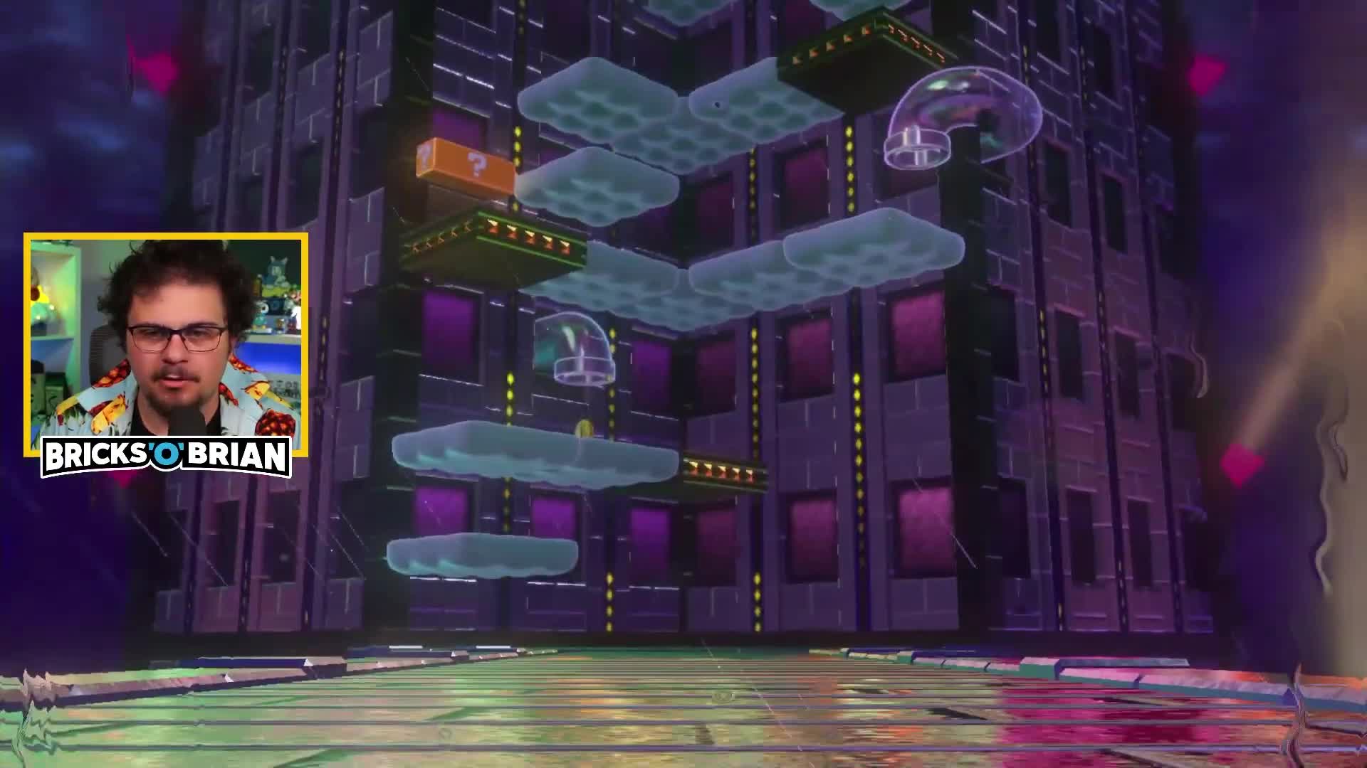 Battling a big fur ball! - Episode 9 - Super Mario 3D World with Bricks ...