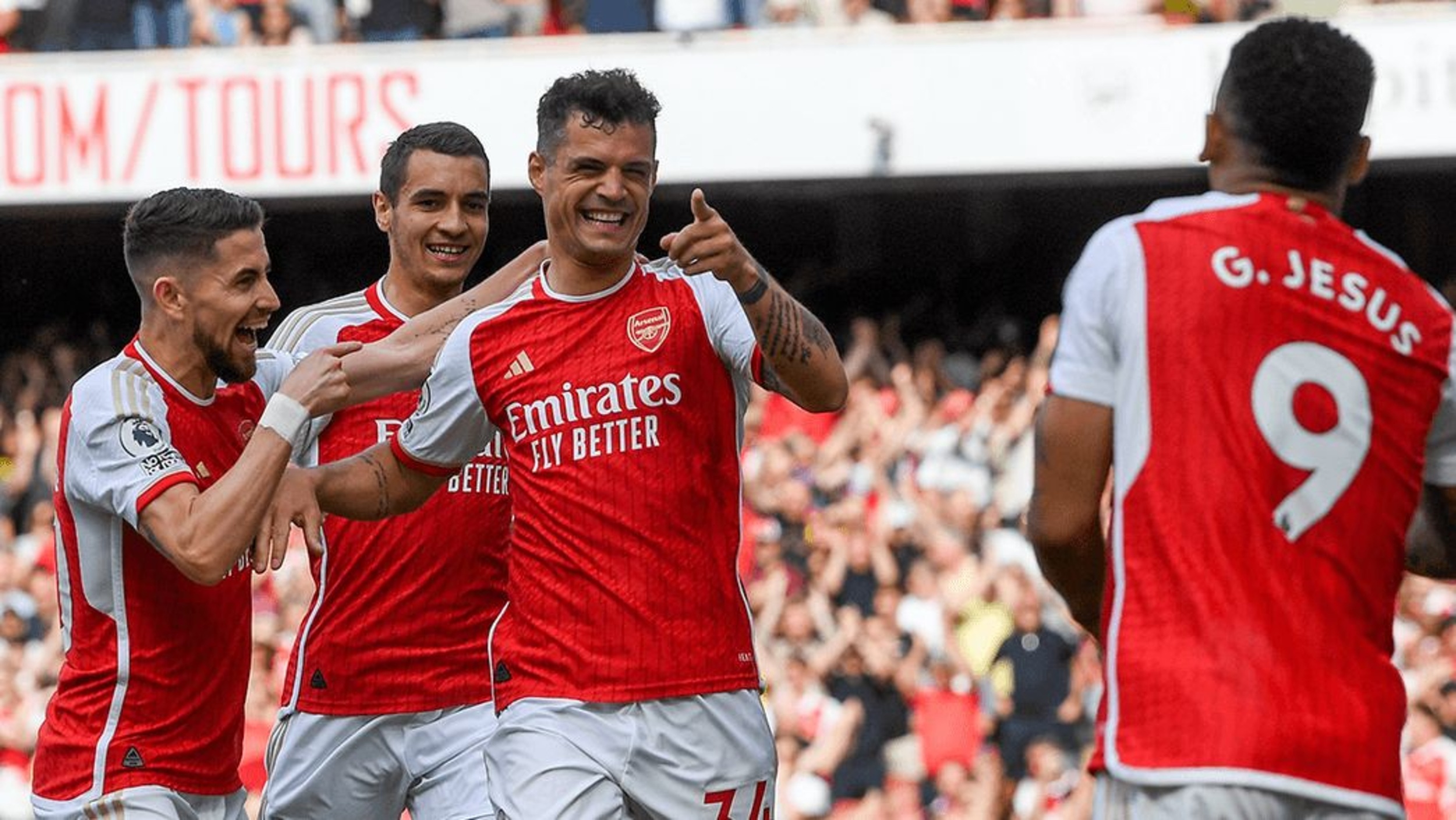 Xhaka reveals he changed things after clashing with Arsenal fans