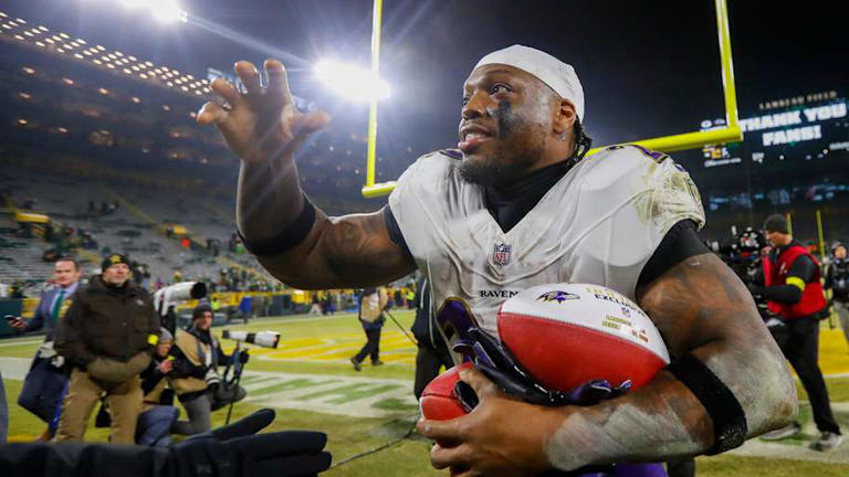 John Harbaugh hosts Ravens for celebrations after road victory