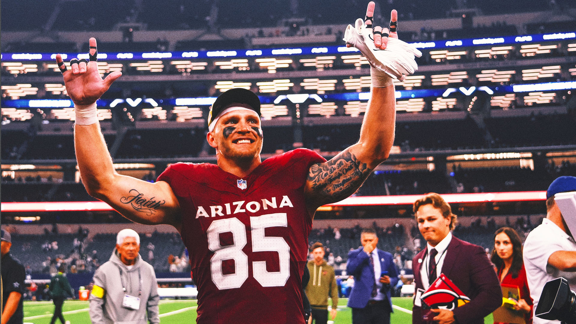 Trey McBride sets NFL single-season record for most receptions by a ...