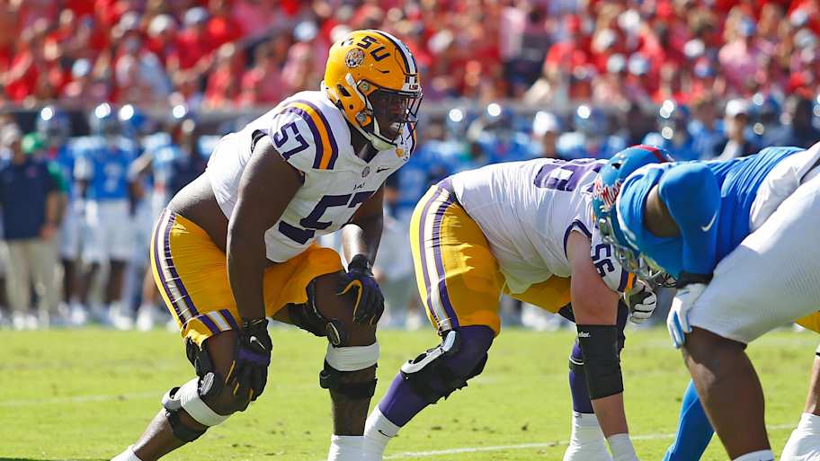 Top 4 transfer portal landing spots for LSU OL Carius Curne