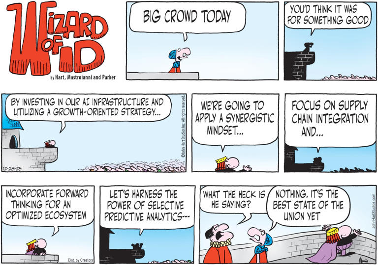 LightWave Reports' daily comic strips (12/28)