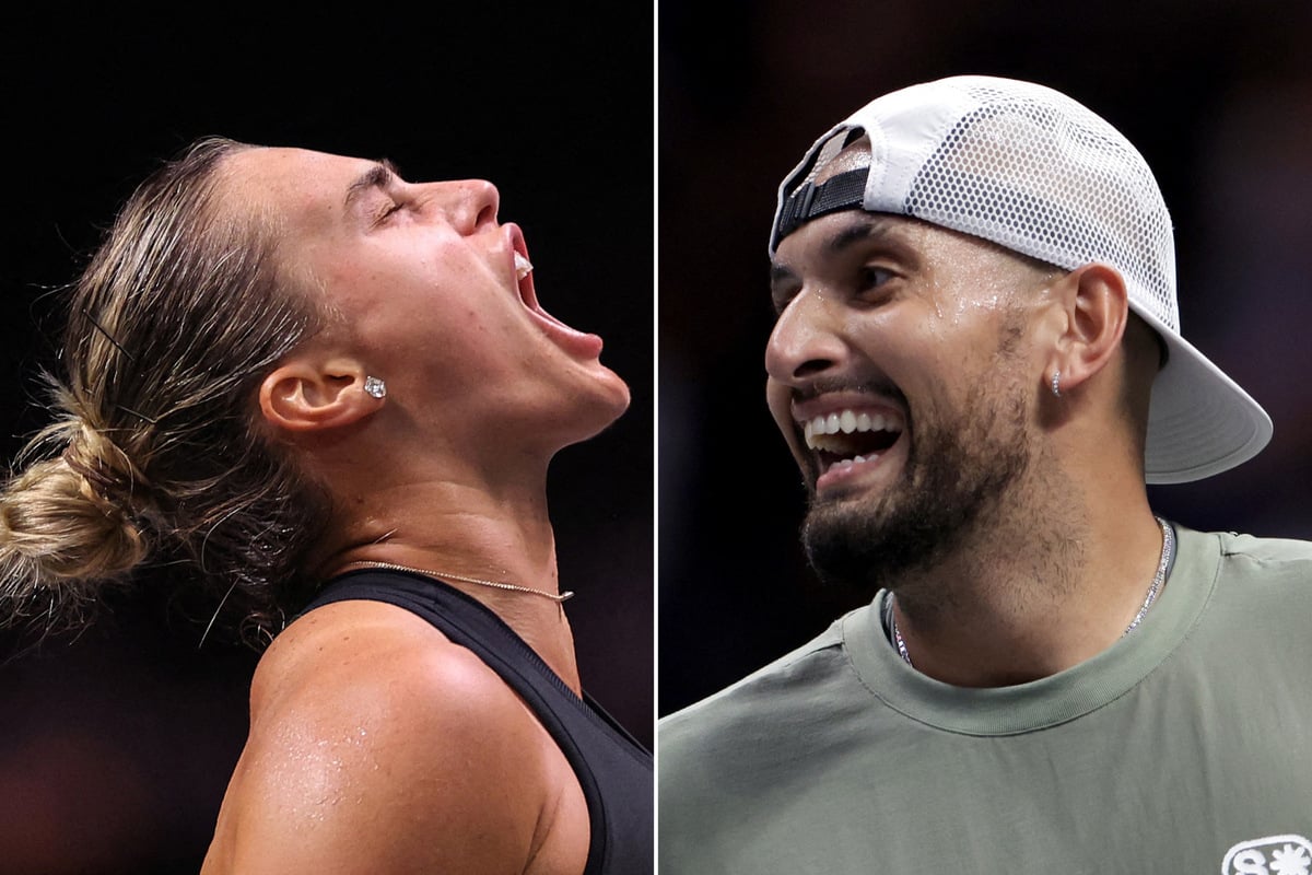 Kyrgios and Sabalenka face off in 'Battle of the Sexes' tennis showdown