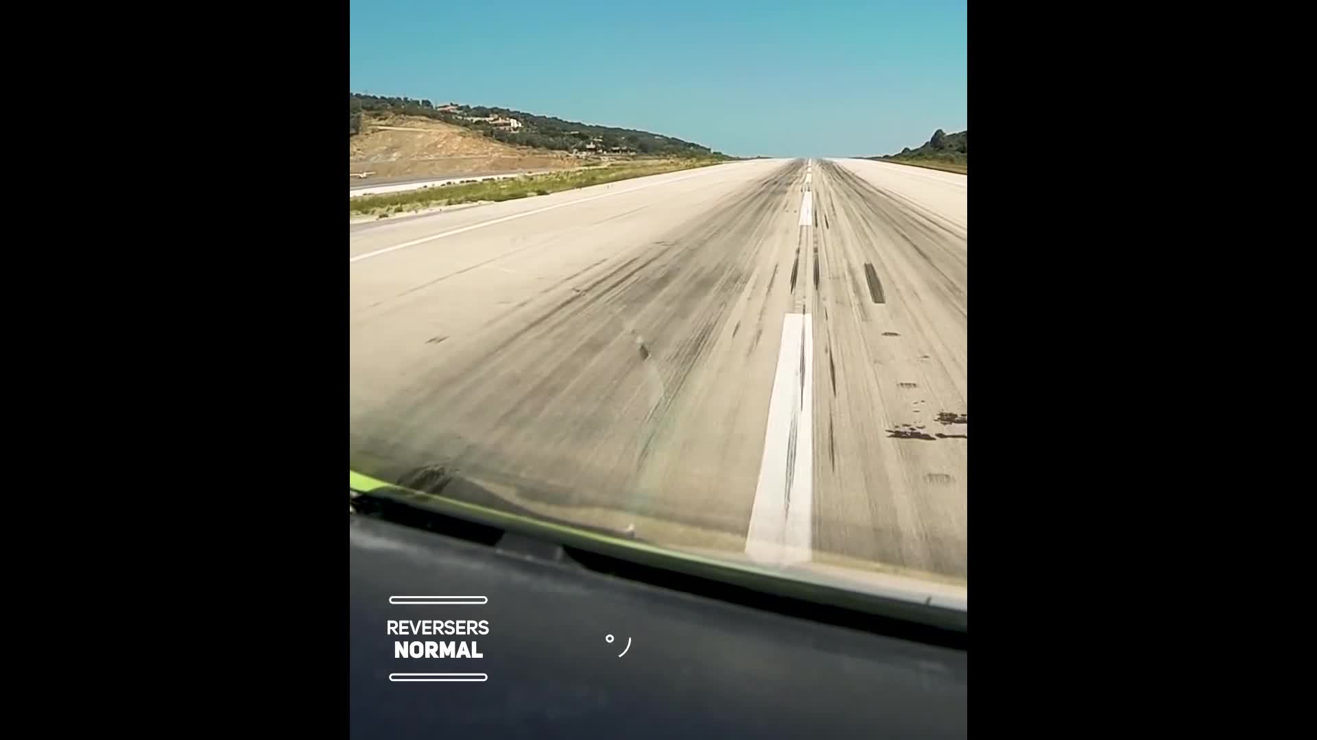 Exciting cockpit view | The European Saint Martin