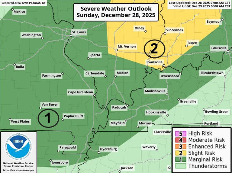 Severe weather possible Sunday evening in the Tri-State