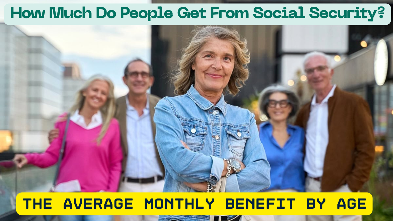 How much do people get from Social Security? The average monthly ...