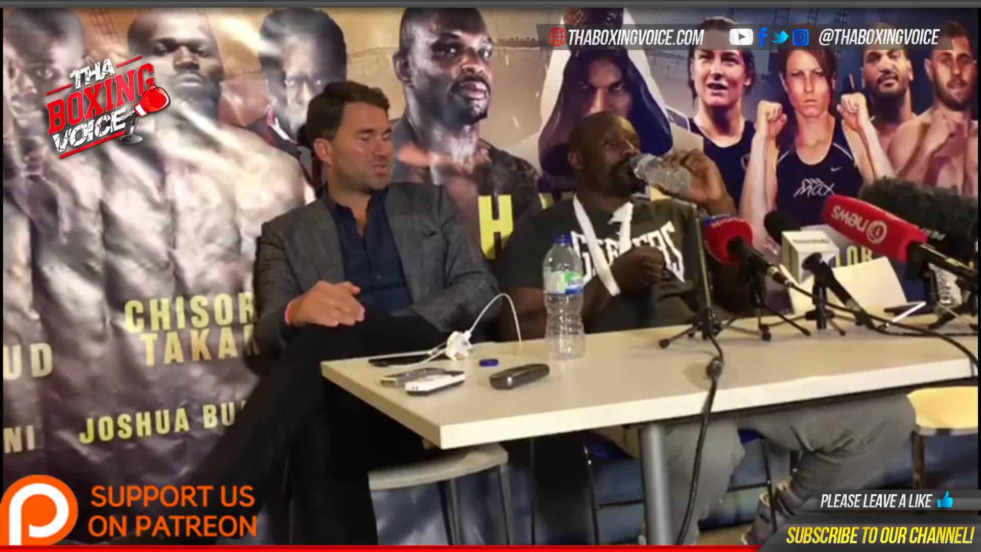 Eddie Hearn: How about Wilder vs. Chisora?