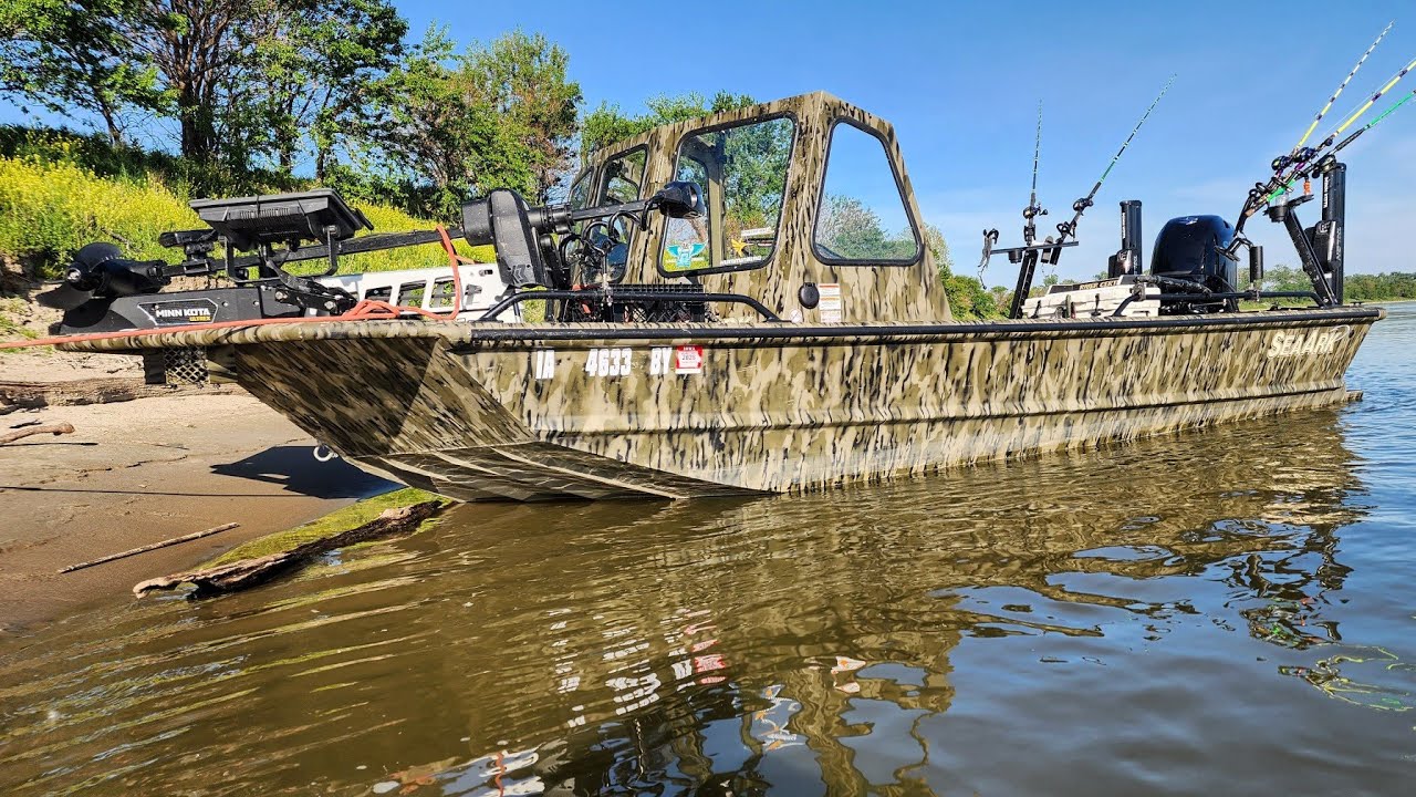 Monster fish from shallow water