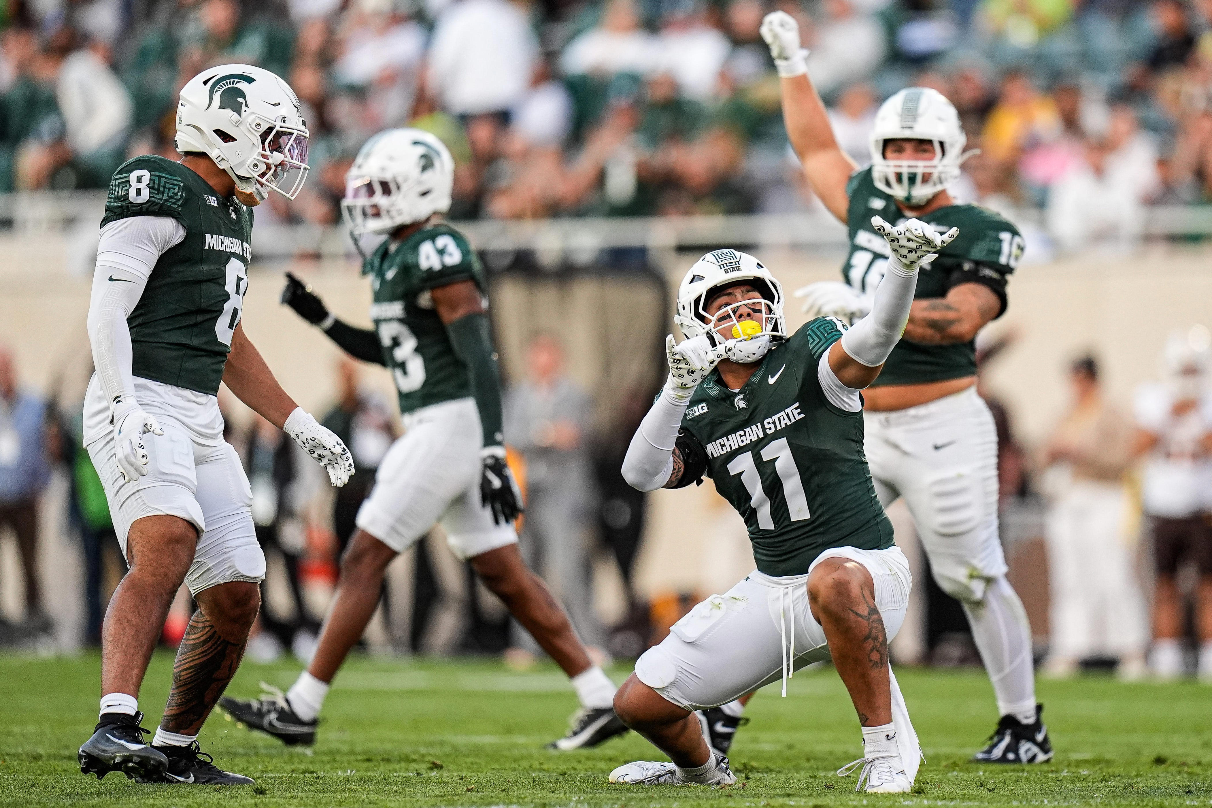 MSU football young, promising defensive player confirms return for 2026