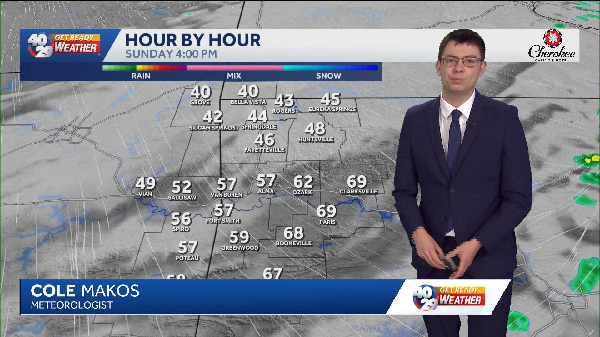Very cold temps moving in for Arkansas