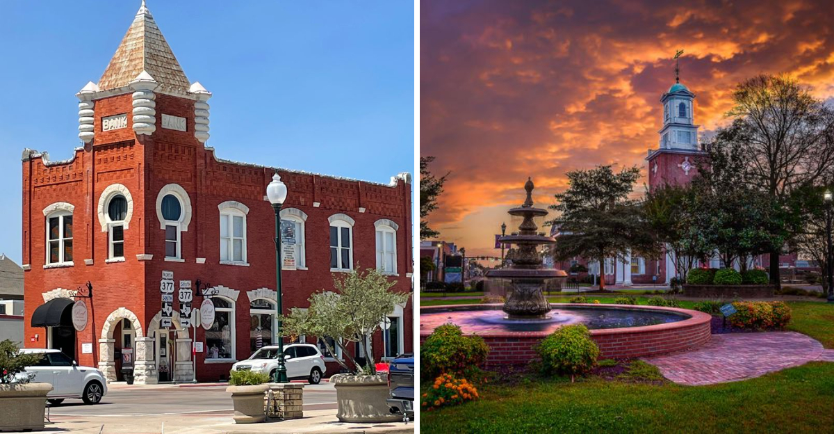 10 Texas small town downtowns full of local character