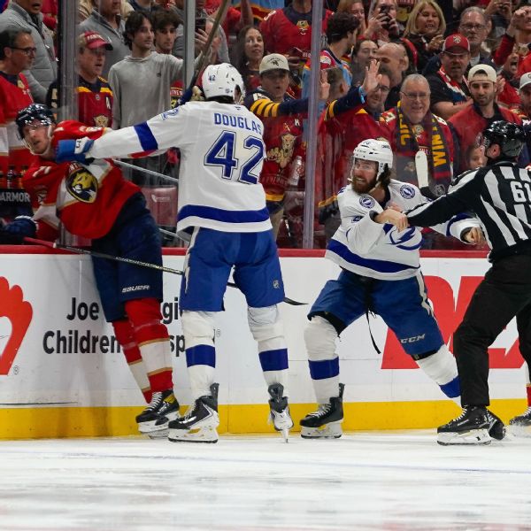 NHL fines Panthers' Anton Lundell, Lightning's Scott Sabourin