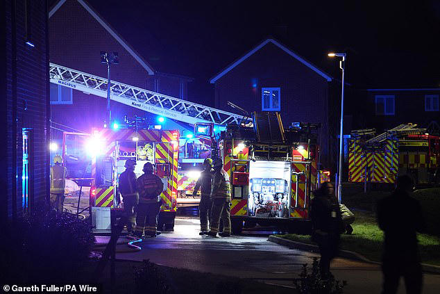 One child is dead and another is in hospital after house fire