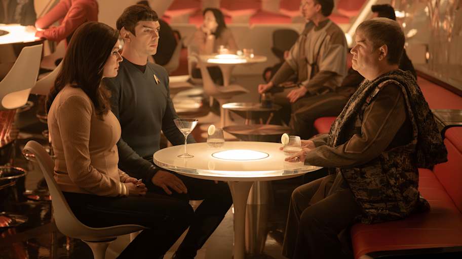 Star Trek guest talks up fascinating 'sexy Vulcan' from Strange New Worlds