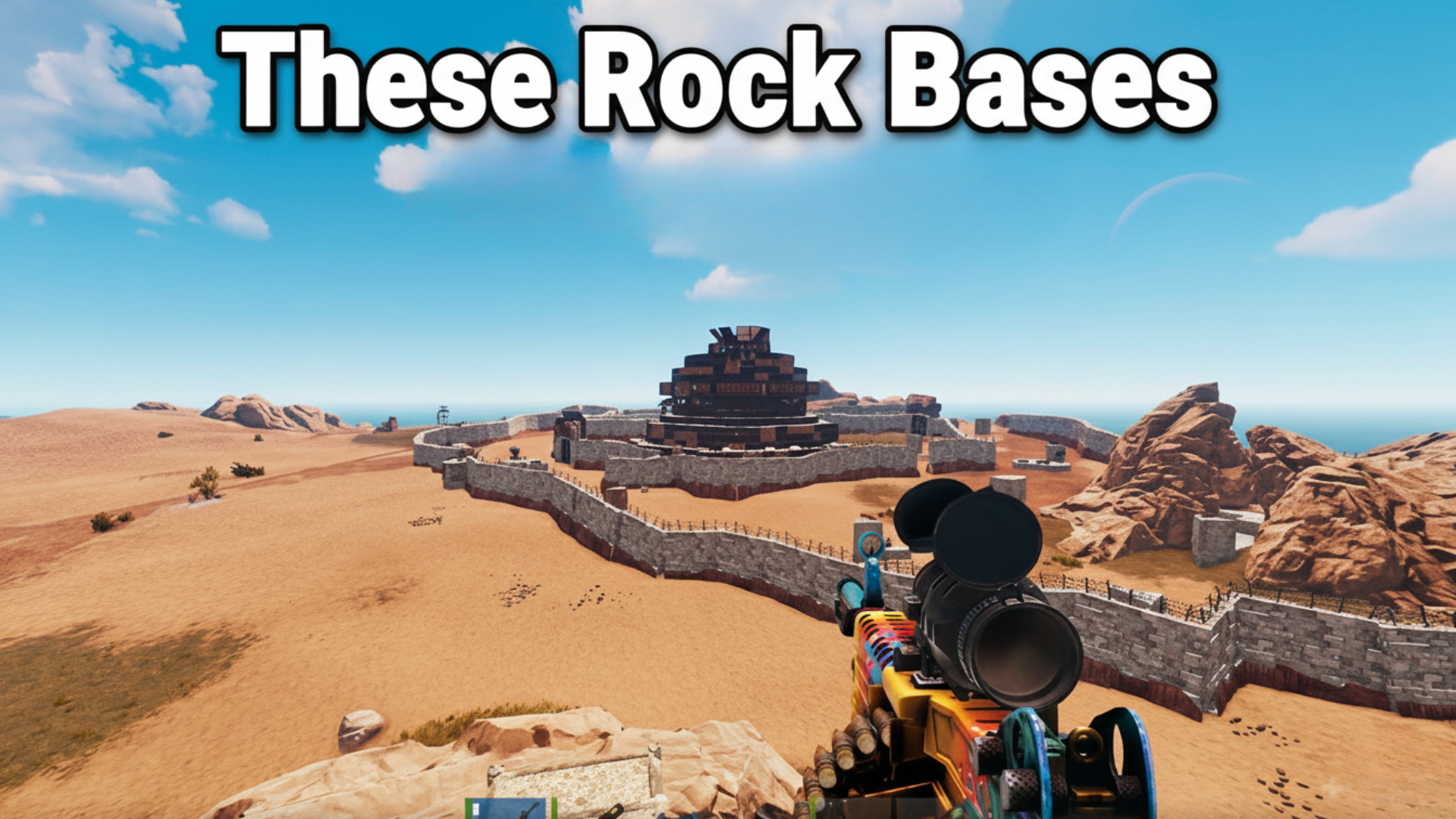 Rock bases are almost cheating at this point