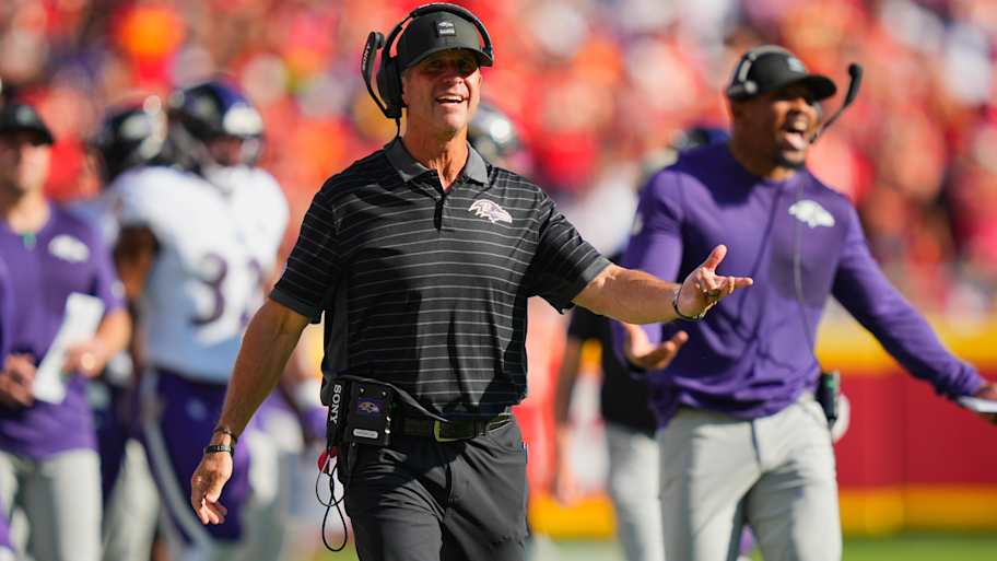 John Harbaugh hosts Ravens for celebrations after road victory