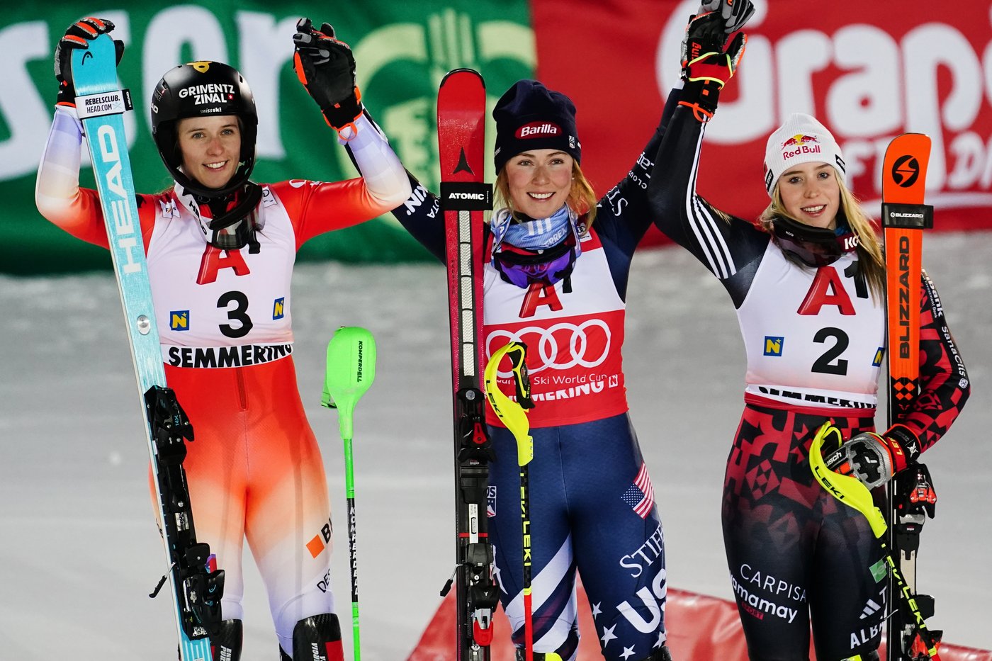 Mikaela Shiffrin keeps World Cup slalom streak going but slams course ...