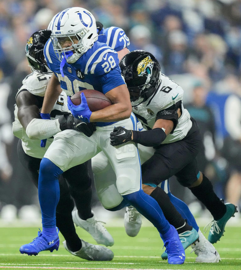Jacksonville Jaguars vs. Indianapolis Colts results today: Colts losing ...
