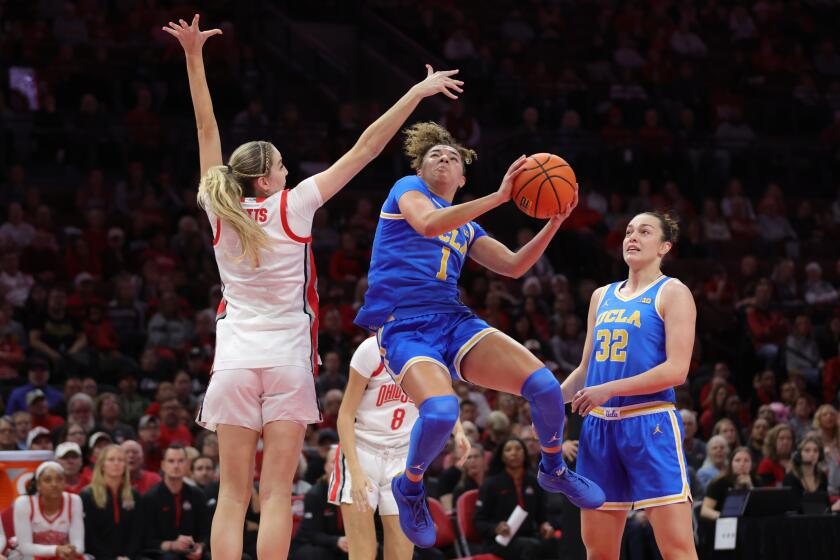 Lauren Betts and Kiki Rice power No. 4 UCLA to win over No. 19 Ohio State