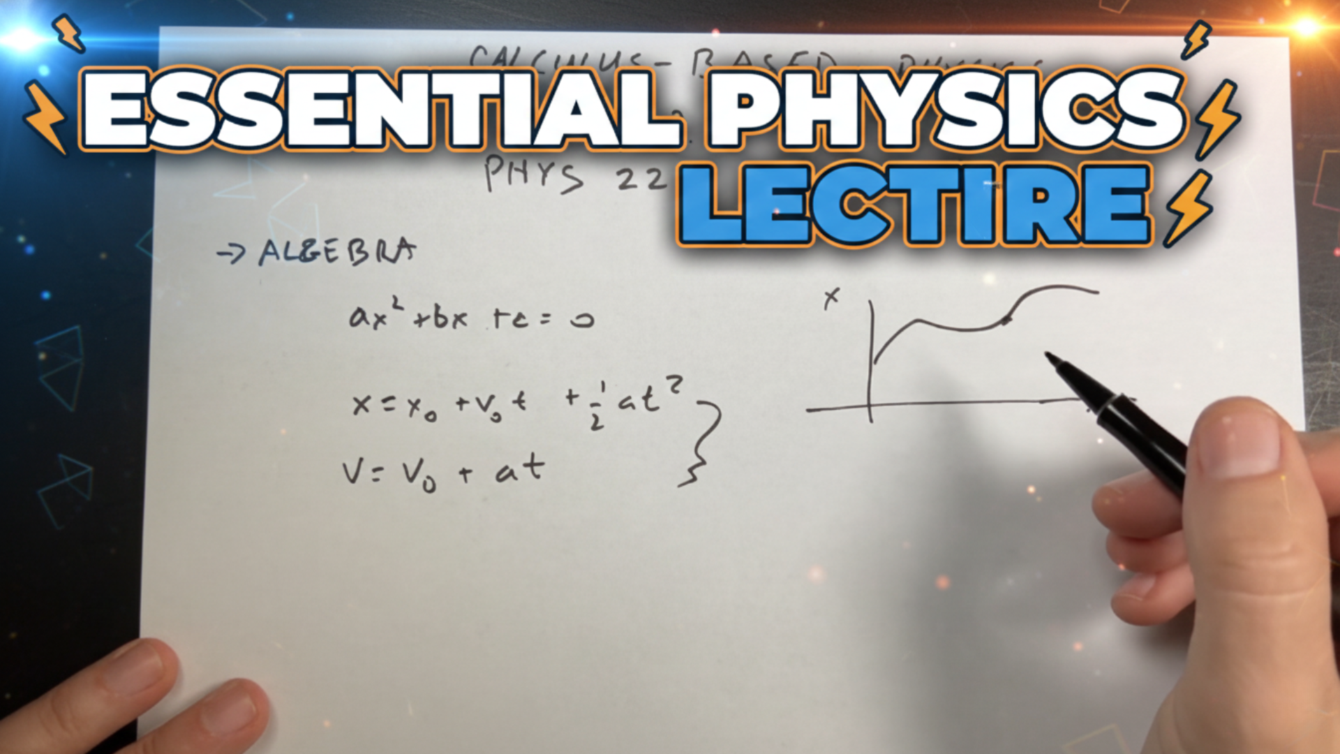 Essential prerequisites for your first introductory physics lecture