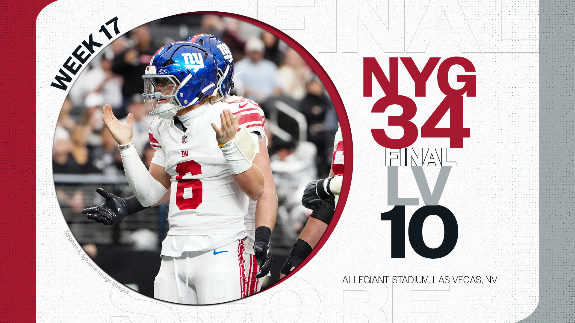 New York Giants spoil 'Tank Bowl,' route Raiders, 34-10, to snap ...