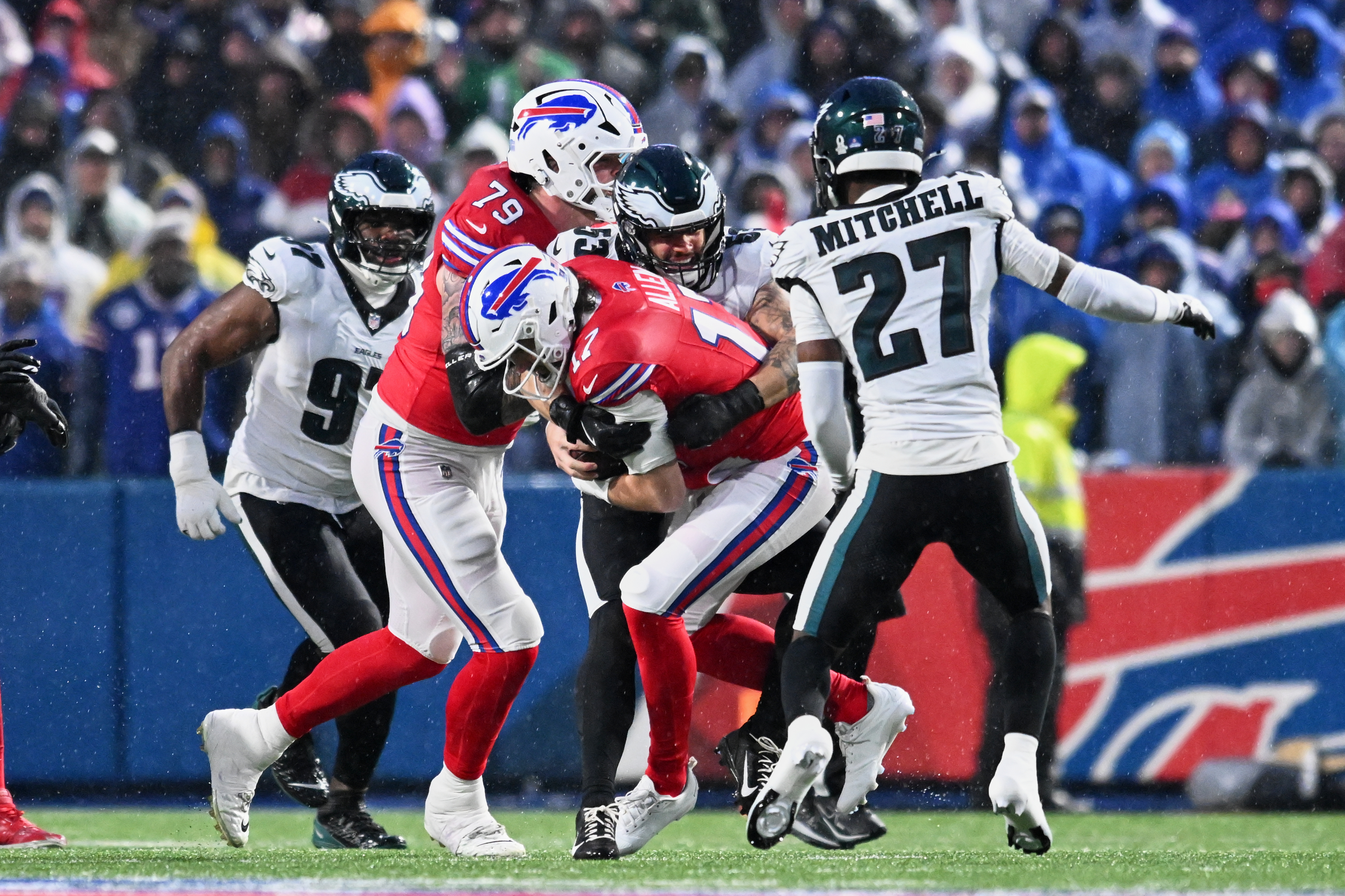 Eagles vs. Bills: Third quarter score updates