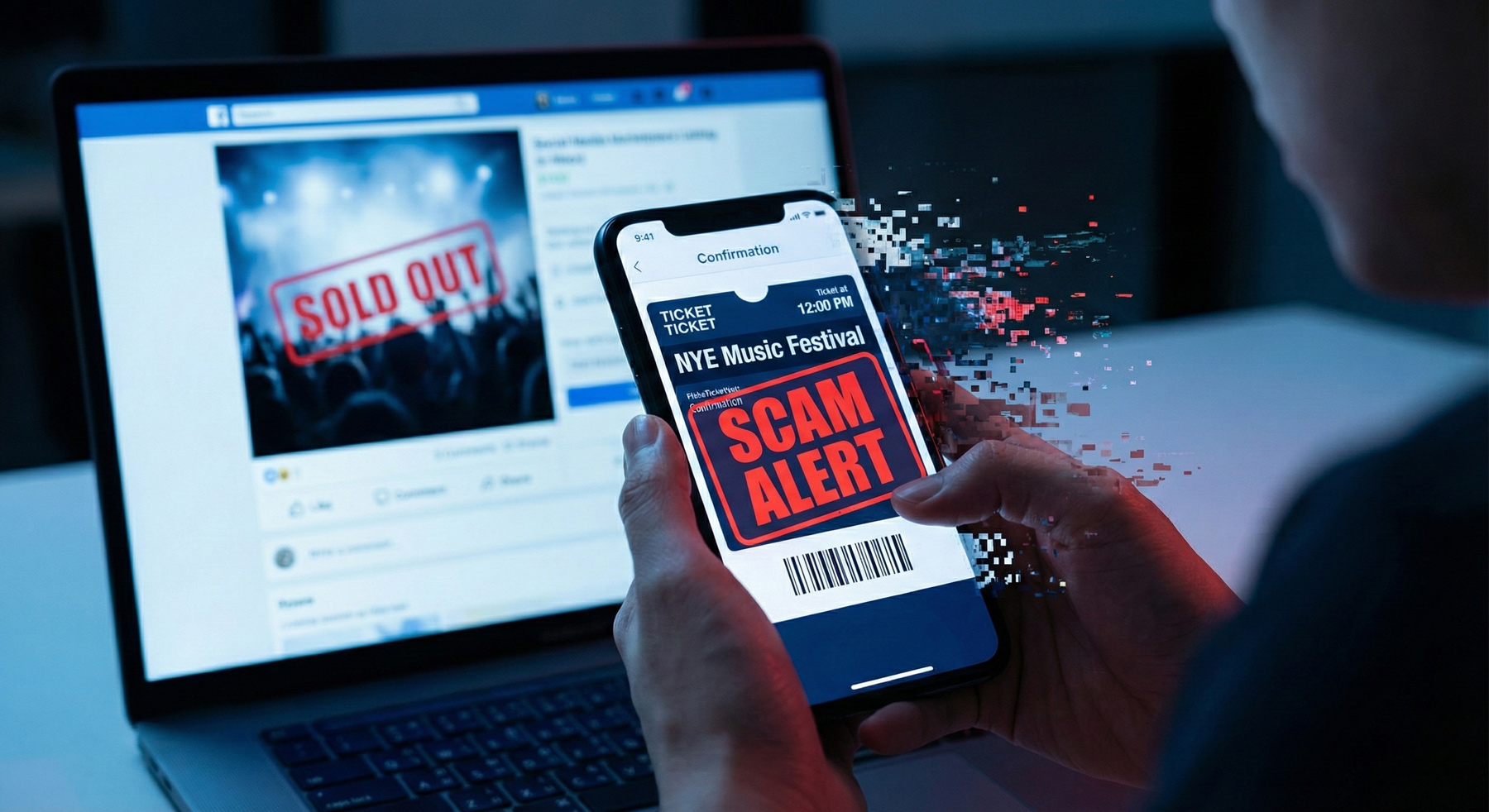 Ticket scammers targeting NYE events as Australians lose an average of ...