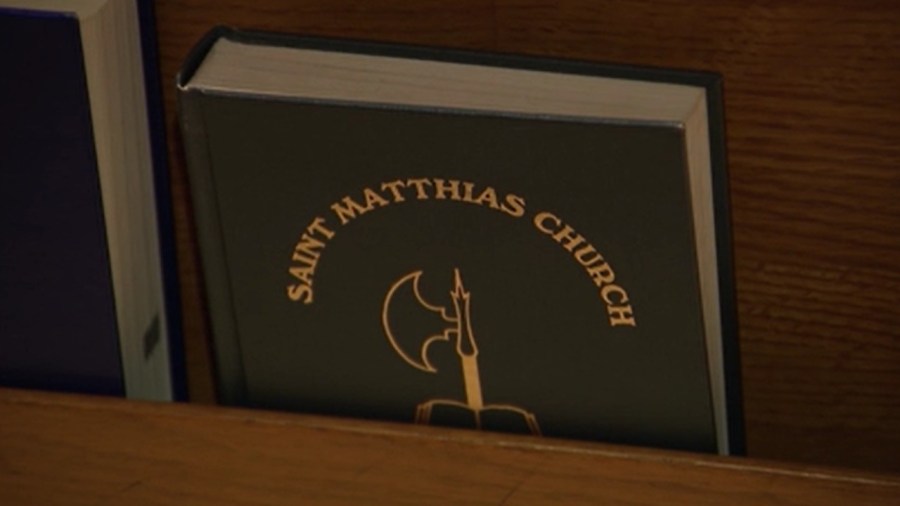 Saint Matthias holds final mass before entering merger