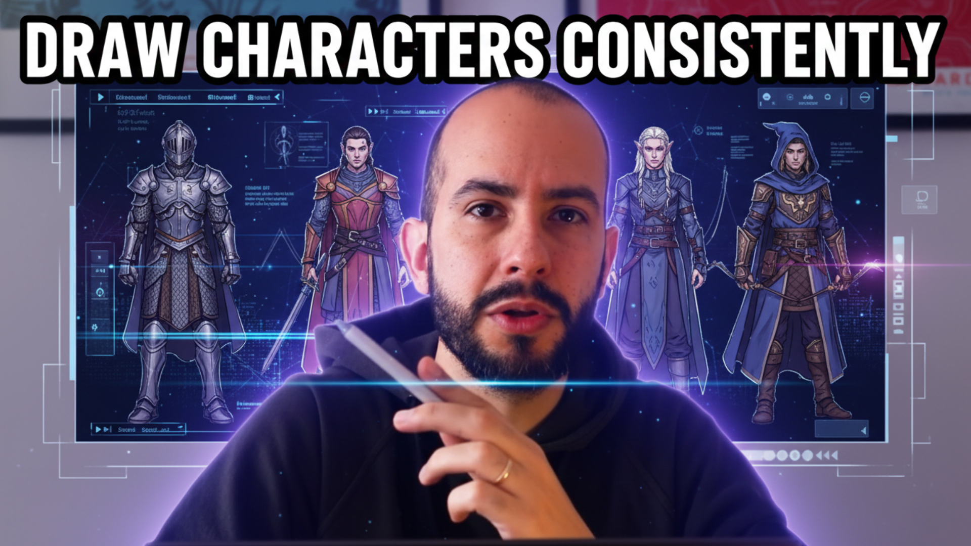 Master the art of drawing characters consistently like a pro