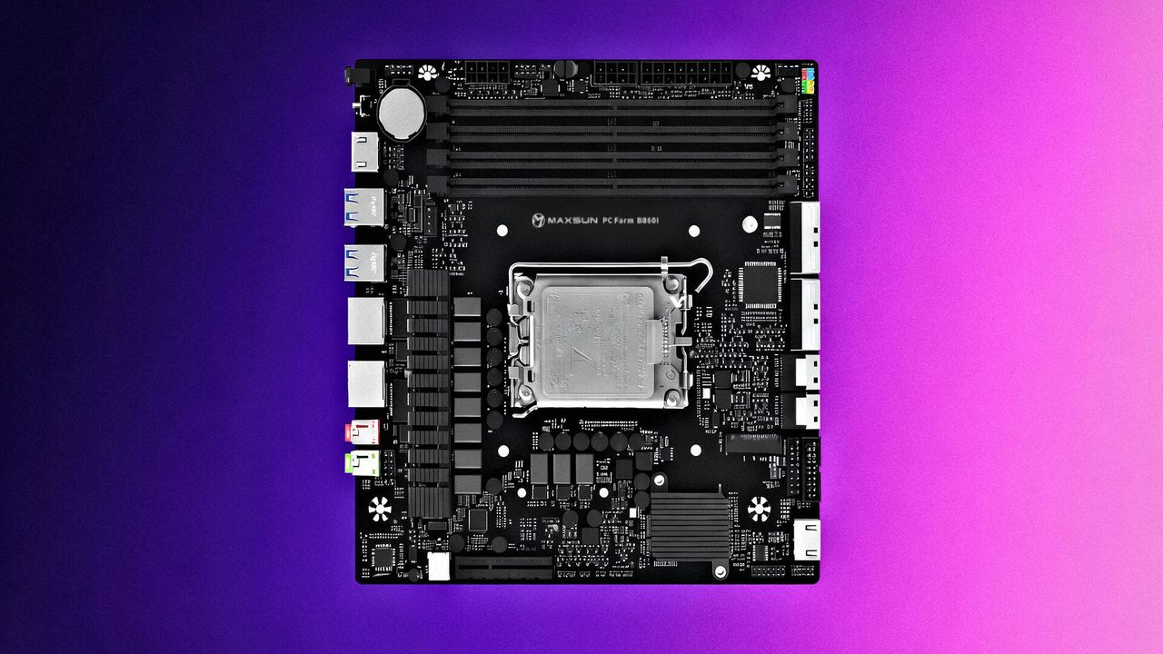 This tiny Mini-ITX board supports 256GB DDR5 memory